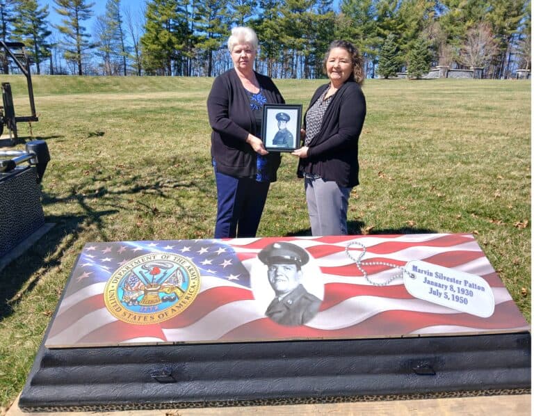 U.S. Army Corporal Marvin S. Patton Receives Military Honors and Burial ...